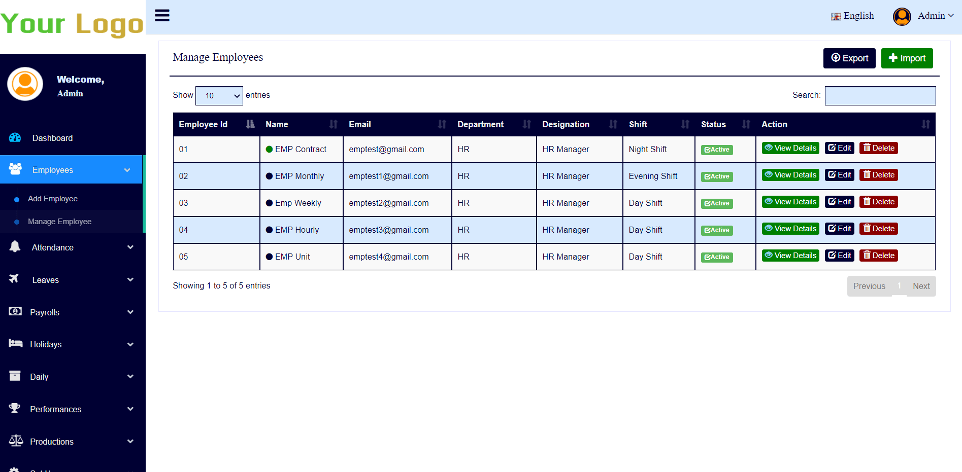 Employee Management Software